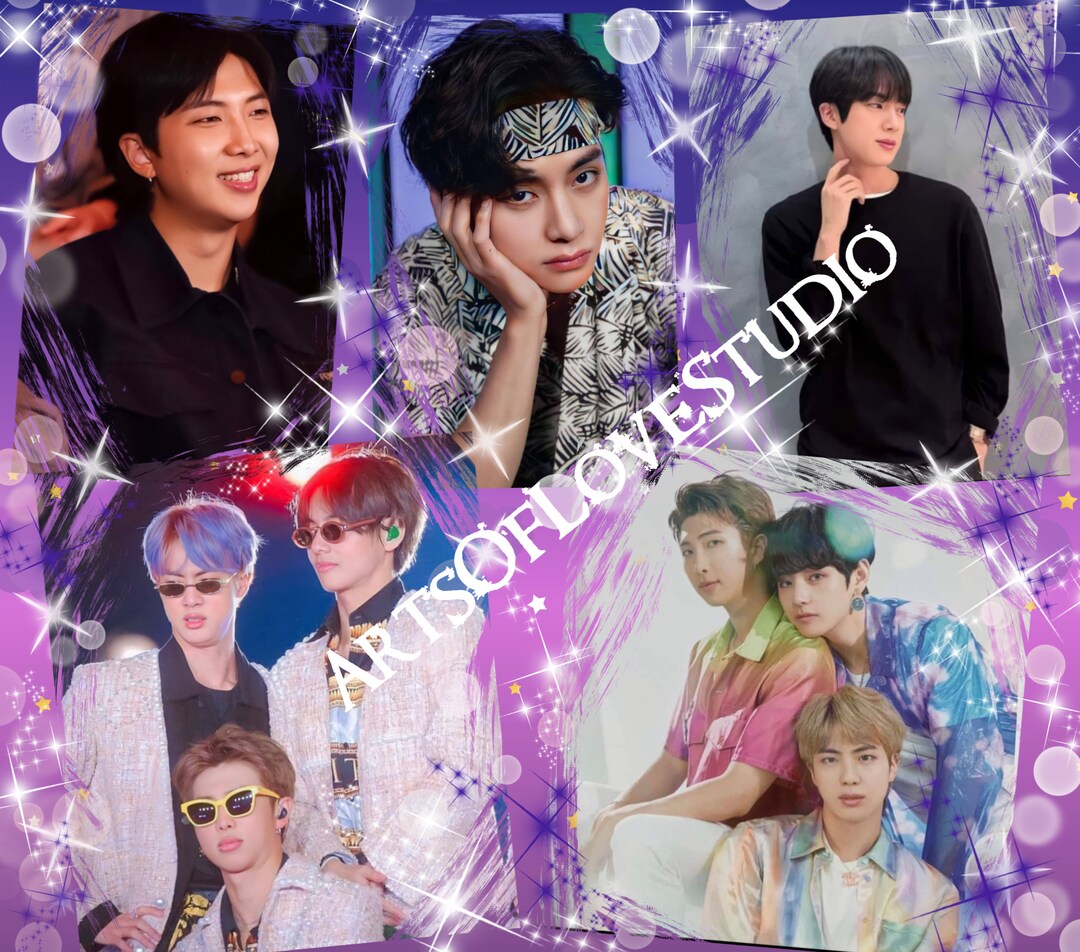 BTS Kim Line 20oz Straight Skinny Tumbler Design Wrap Png - Etsy