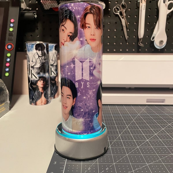 Bts Tumbler Cup - Etsy