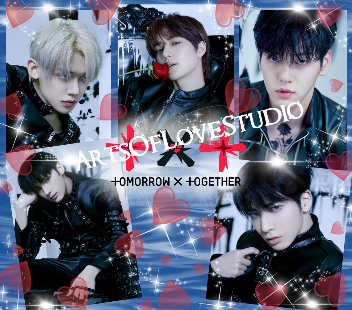 TXT Tumbler Wrap Design 20oz Straight Skinny - Etsy