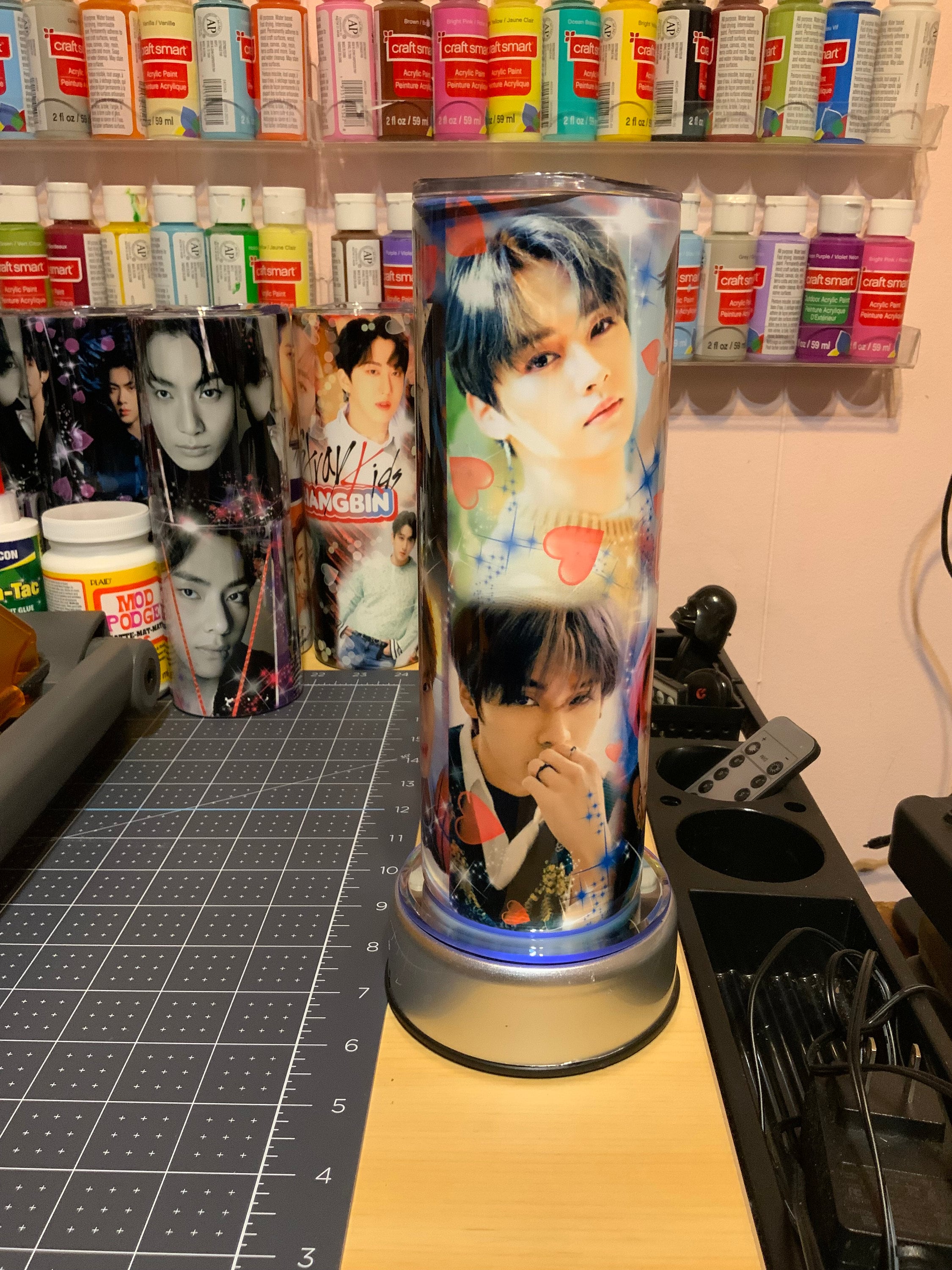 Stray Kids Lee Know Tumbler 20oz. Straight Skinny Tumbler KPOP - Etsy
