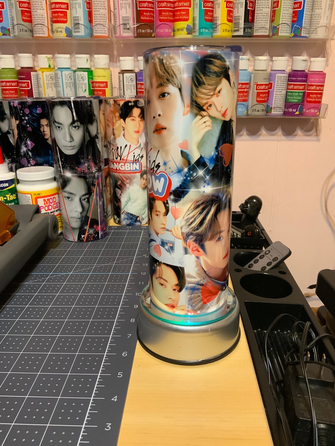 Stray Kids Lee Know Tumbler 20oz. Straight Skinny Tumbler KPOP - Etsy