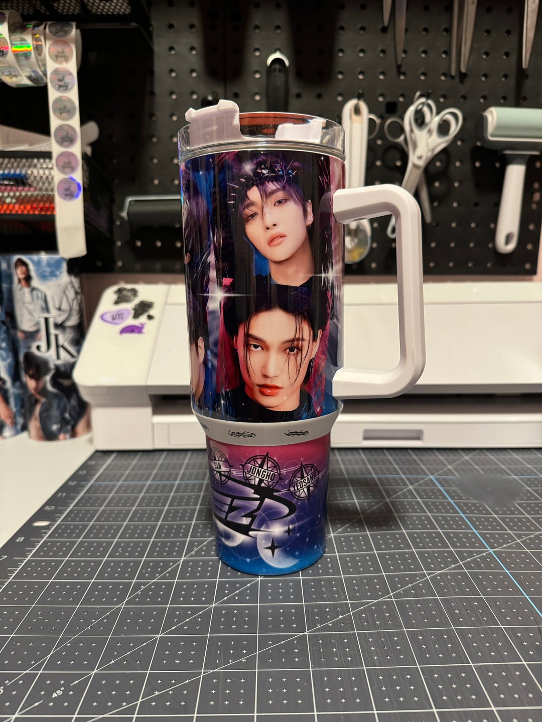 Ateez Tumbler Ateez Merch | Hongjoong | Mingi | Yunho | Yeosang | San ...
