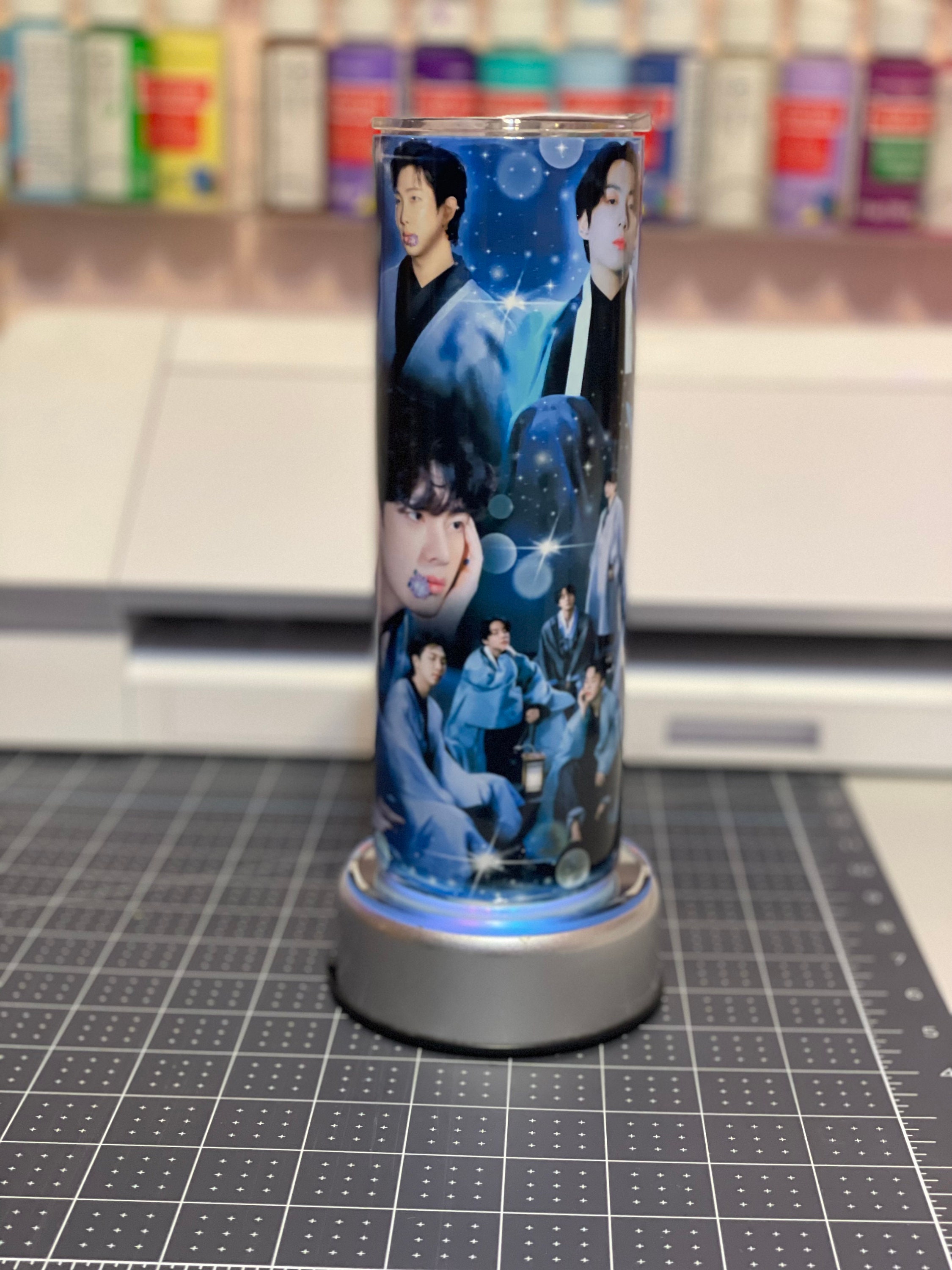 BTS Tumbler BTS Cup Dalmajung Jungkook Jimin RM Taehyung Suga - Etsy