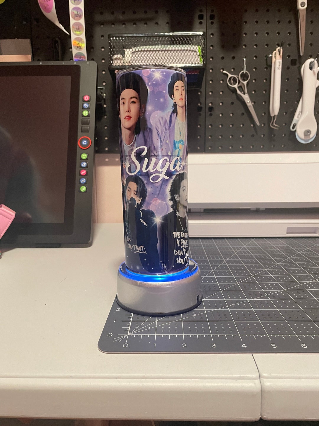 BTS Suga Tumbler | Suga Cup | BTS Merch | Jungkook | RM | Jimin | J ...