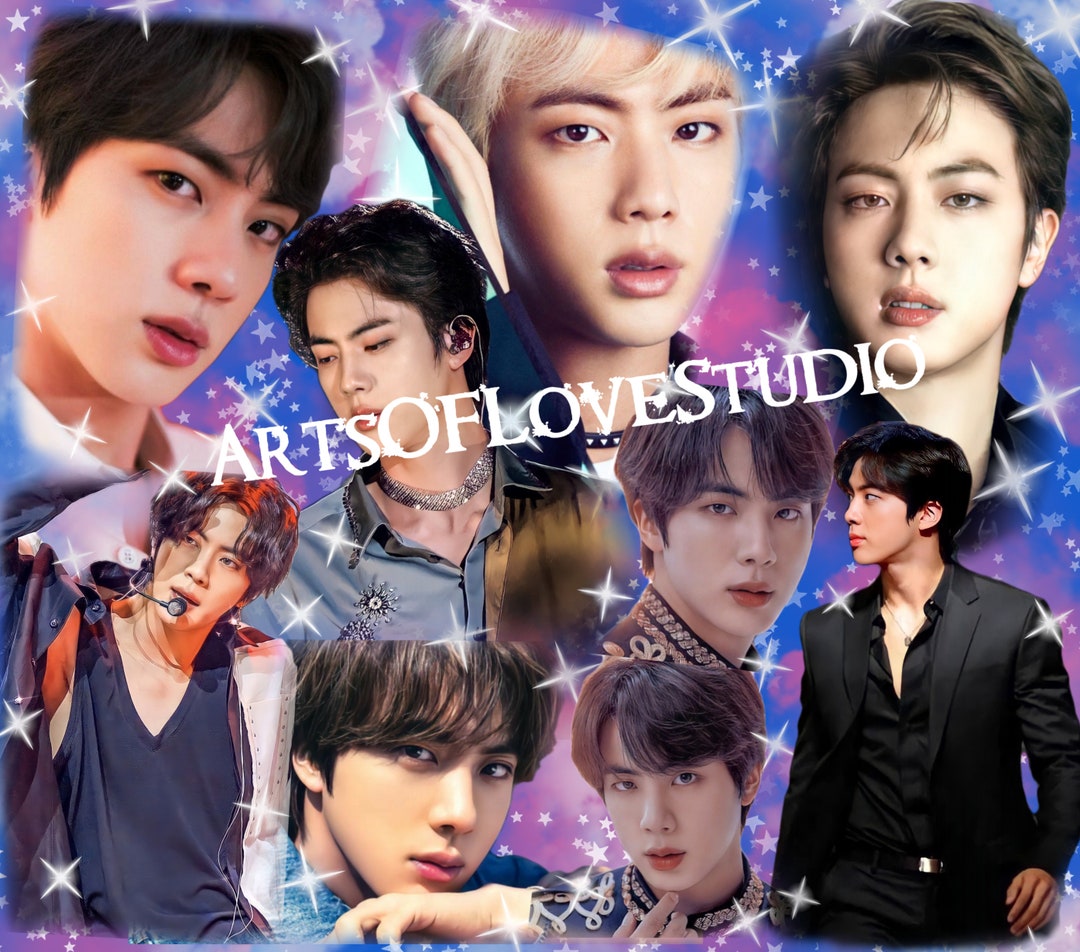 BTS Merch Jin 20oz Straight Tumbler Design - Etsy