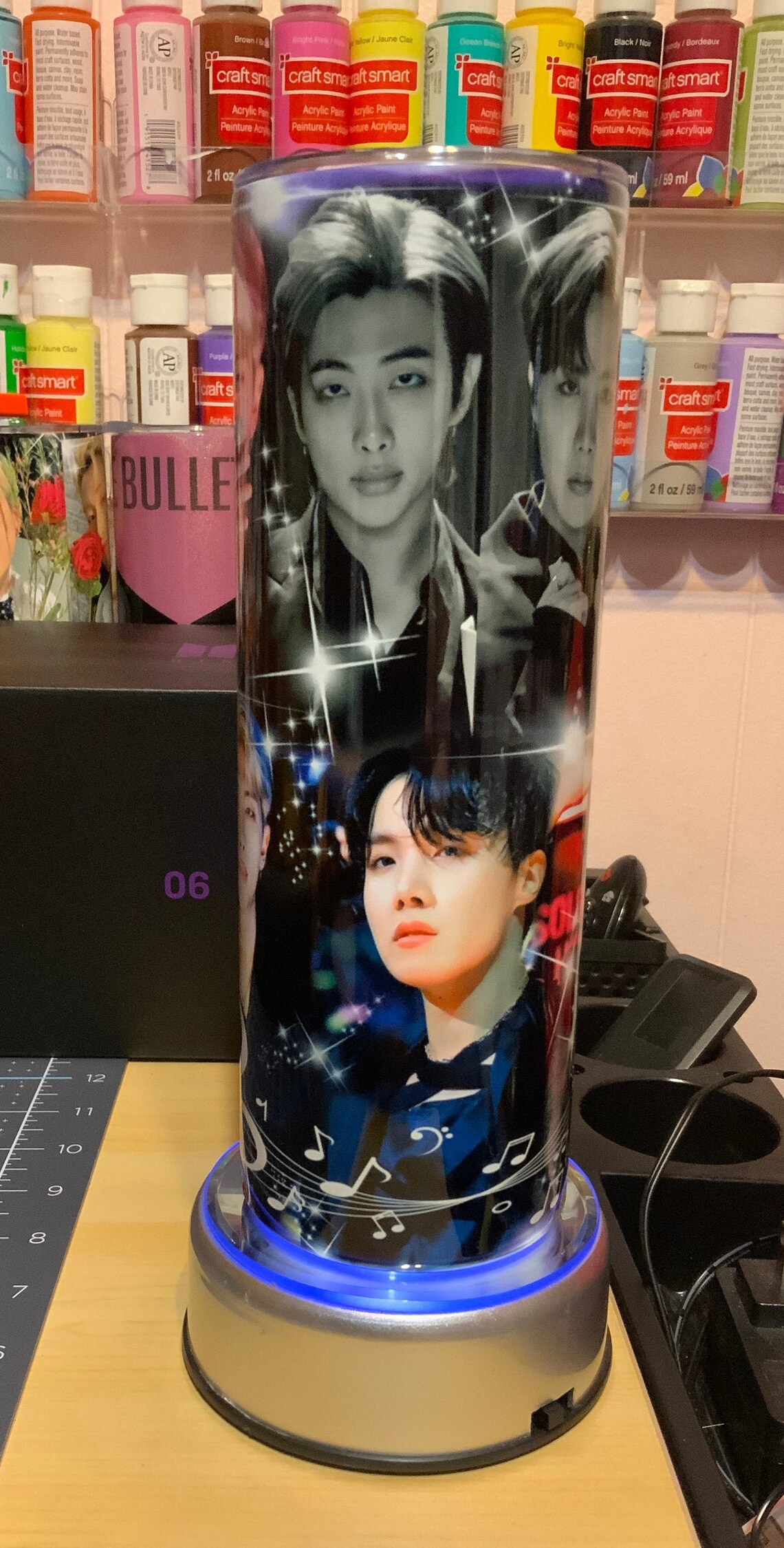 BTS Tumbler BTS Merch Rap Line RM Suga J-hope 20oz - Etsy