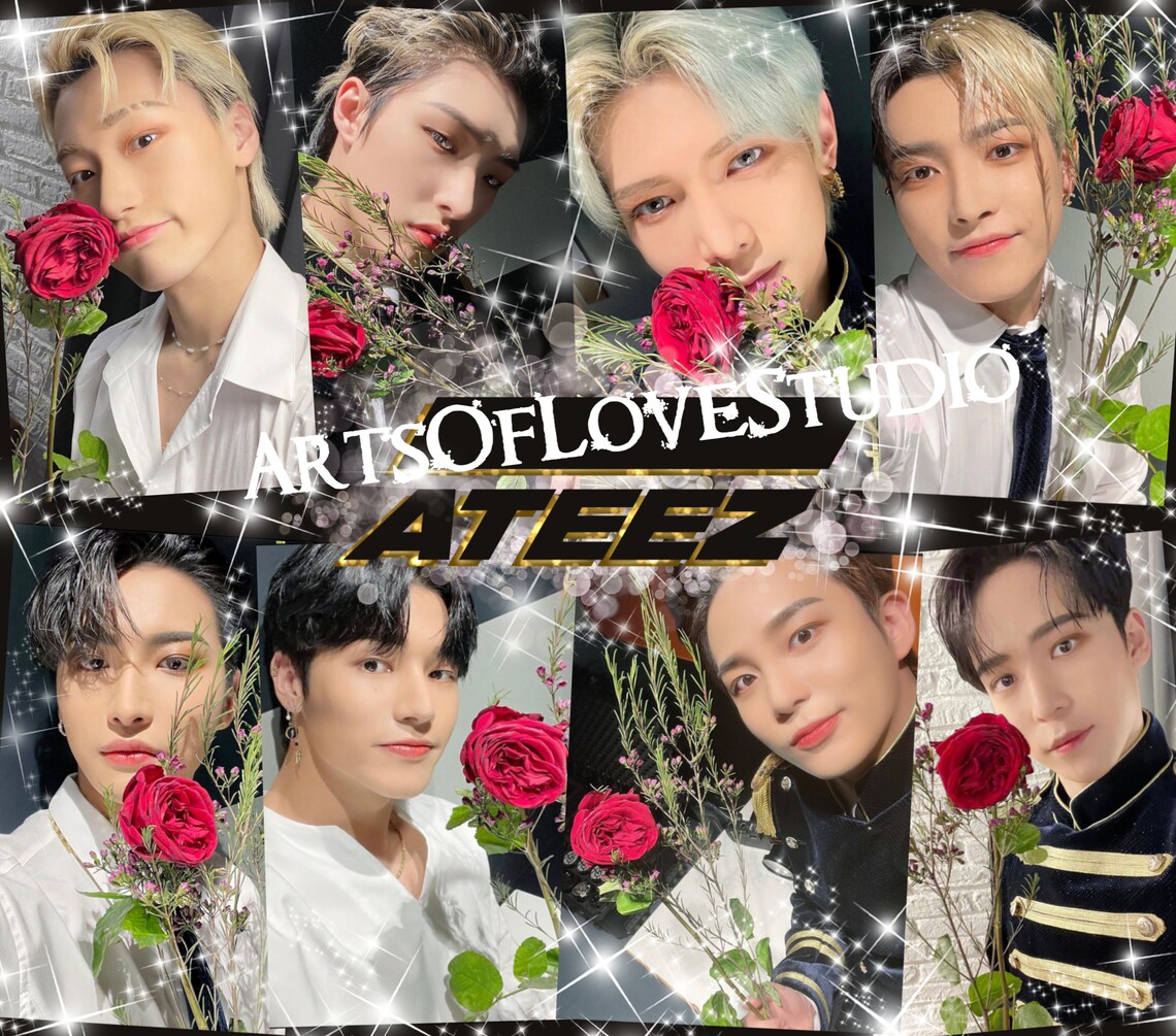 Ateez Merch 20oz Straight Skinny Tumbler Design - Etsy