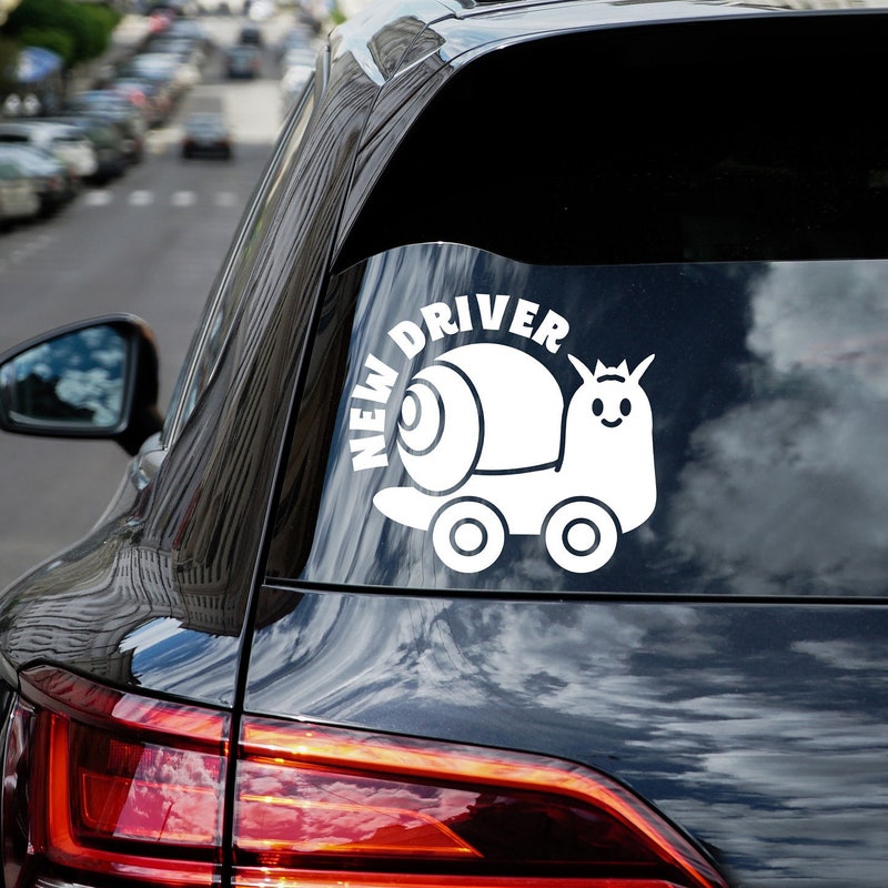 New Driver Sticker - Etsy