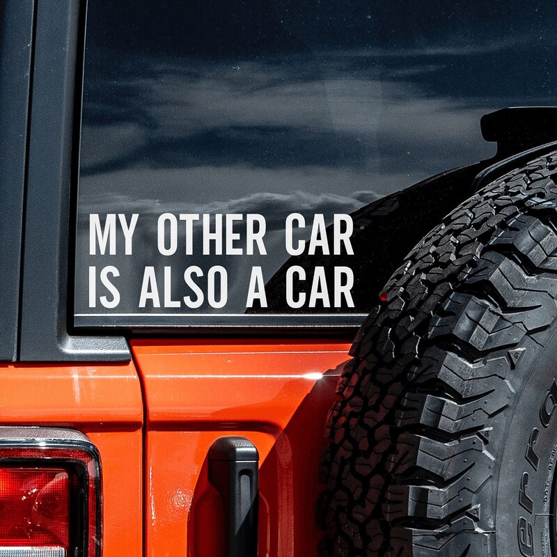 My Other Car Is - Etsy