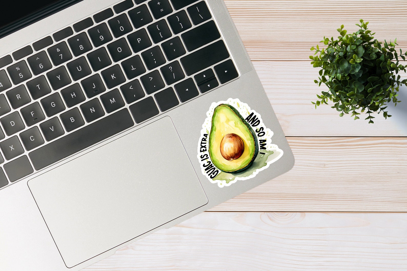 Guac is Extra and so Am I Sticker, Laptop Stickers, Funny Stickers ...