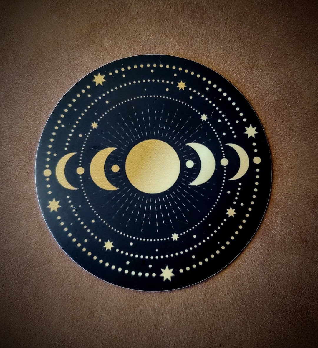 Celestial Sticker, Moon Sticker, Moon Phase Stickers, Celestial Gift ...