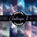 Cloudscapes Digital Papers, Collage Paper, Clouds Clip Art, Printable ...
