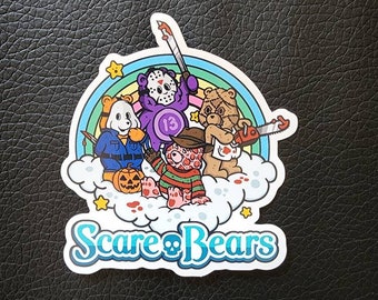 Horror Scare Bears Halloween - Etsy