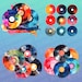 Vinyl Records Clipart, Record Clip Art, Digital Download, Instant ...