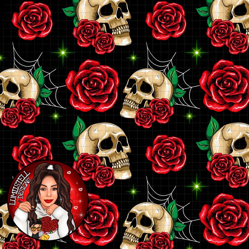 Beautiful Death Seamless, PNG File, Digital Download Only - Etsy