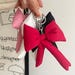 Bea Keychain | Trendy Padded Ribbon Charm on Keyring | Kitschy ...