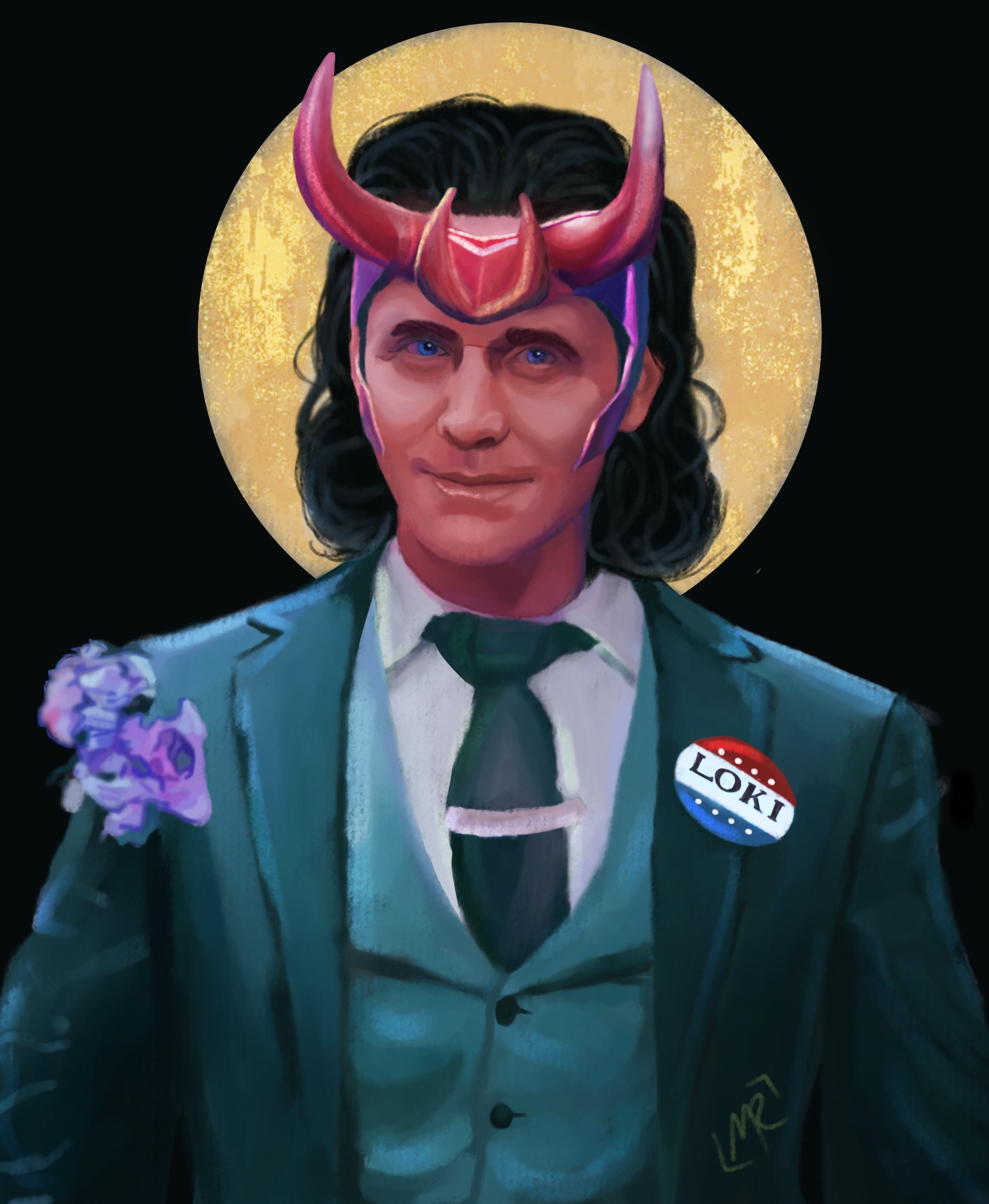 President Loki Art Print | Etsy