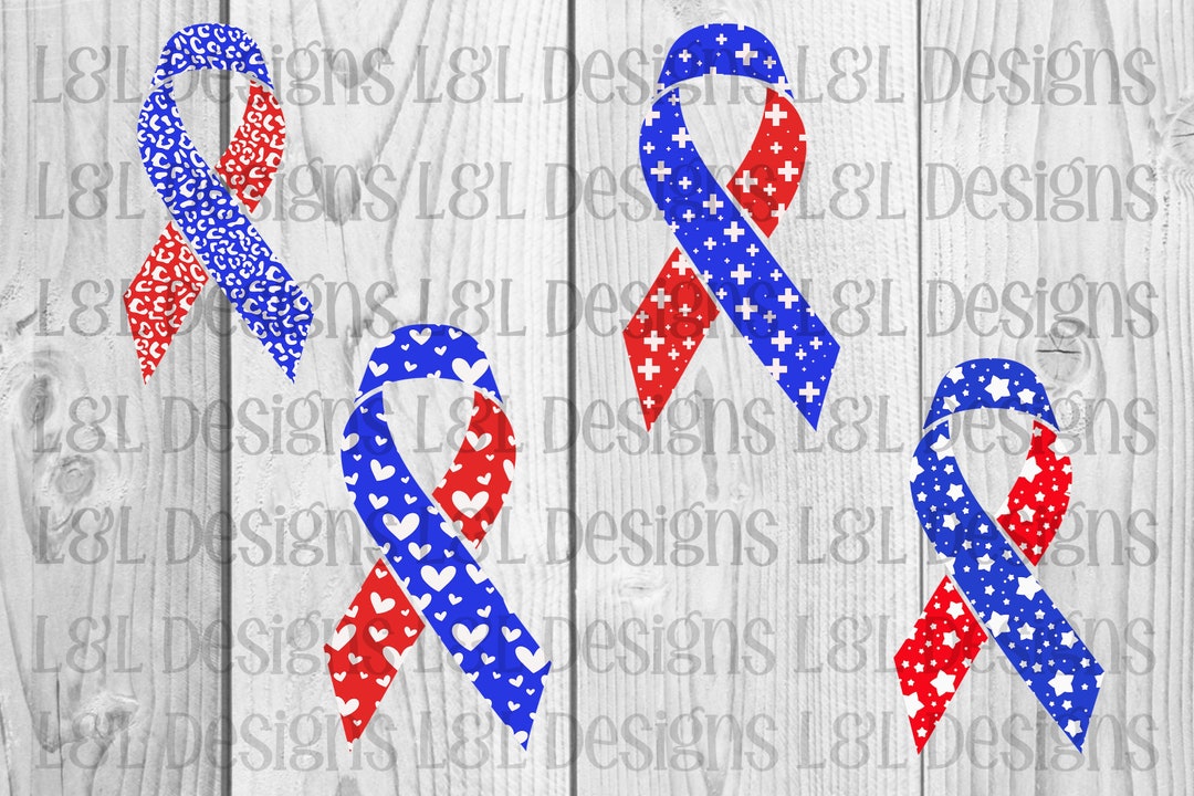 CHD Awareness Ribbon Styles Bundle Congenital Heart Defect Sublimation ...
