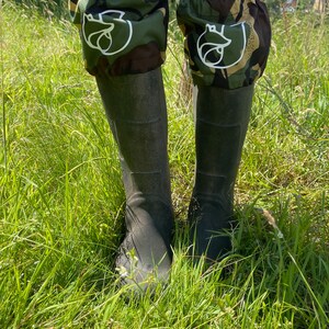 Camouflage Welly Boot Toppers Ideal Equestrian Gardening Fishing - Etsy