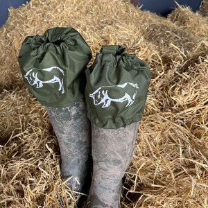 Welly Boot Toppers Country Farm Theme Pig - Etsy