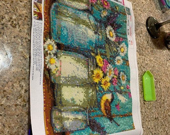 Completed Diamond Painting - Etsy