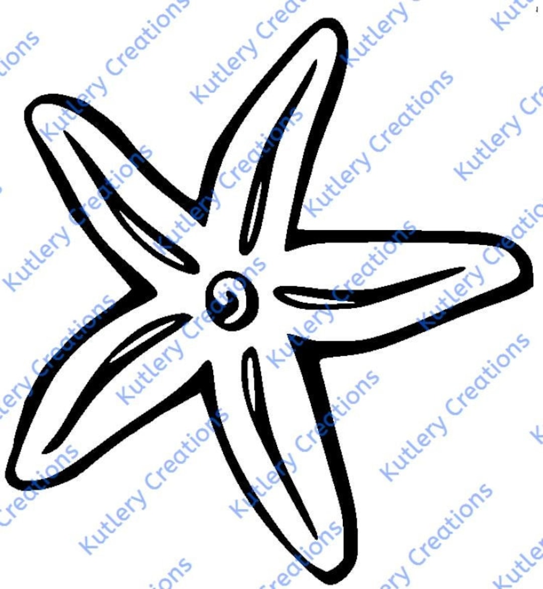Starfish .SVG - Etsy