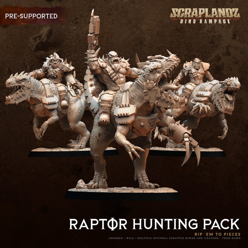Raptor Riders - Etsy