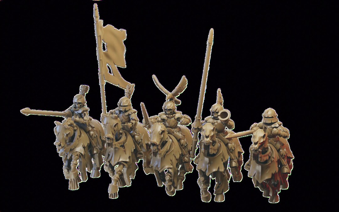 Undead Black Army - Revenant Cavalry - Etsy