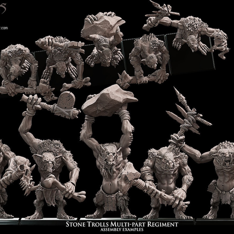 Miniature Troll - Etsy