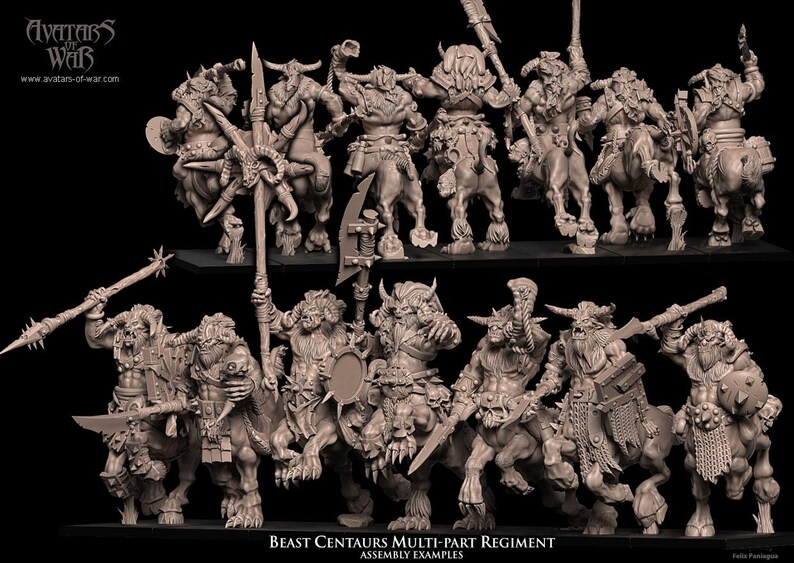 Beast Centaurs Multi-part Regiment - Etsy