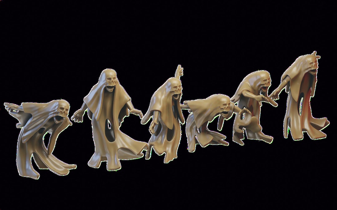 Undead Black Army - Ghosts - Etsy
