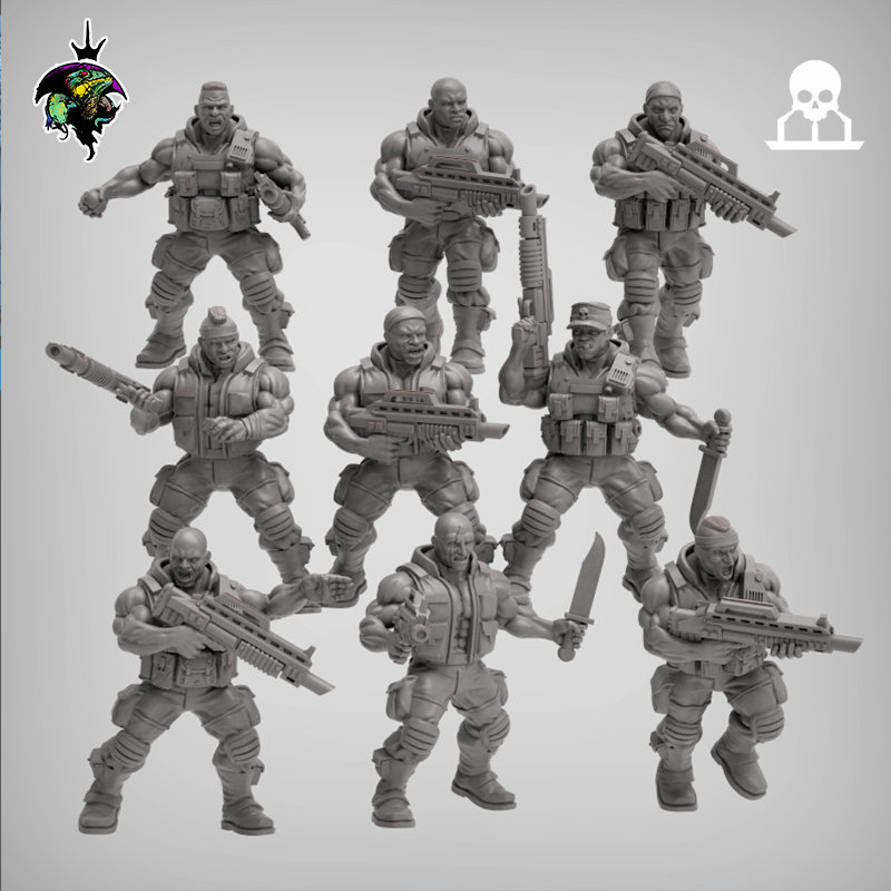 Spacenam Infantry - Etsy