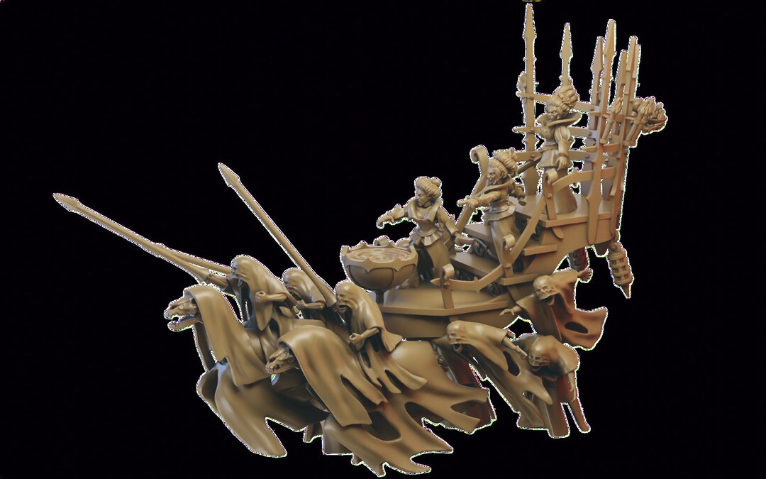 Undead Black Army - Ghost Chariot - Etsy