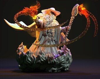 Wizard Sculpture - Etsy