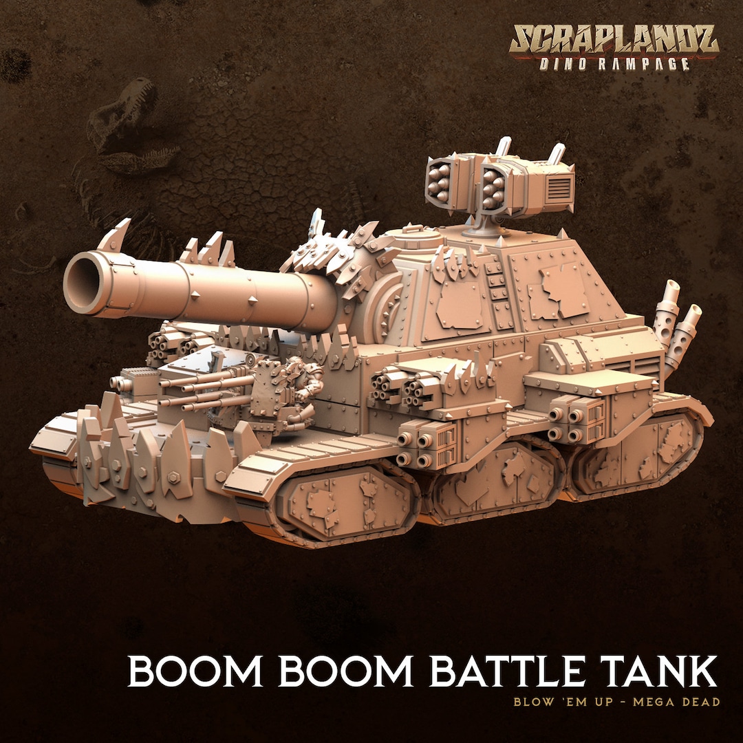 Boom Boom Battle Tank - Etsy