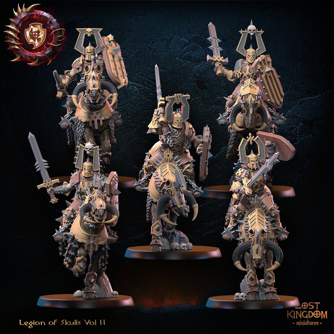 Skull Knights With Command Group Options - Etsy