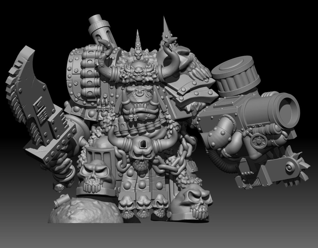 Scifi Orc Big Boss - Etsy