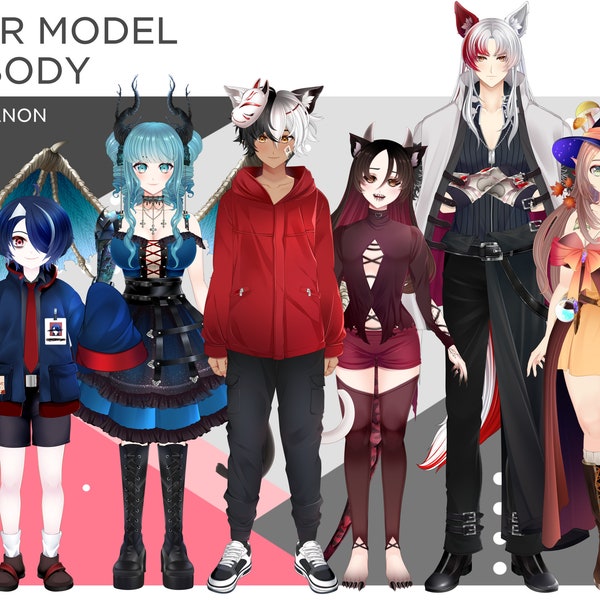 Male Vtuber Model Premade Live2d - Etsy