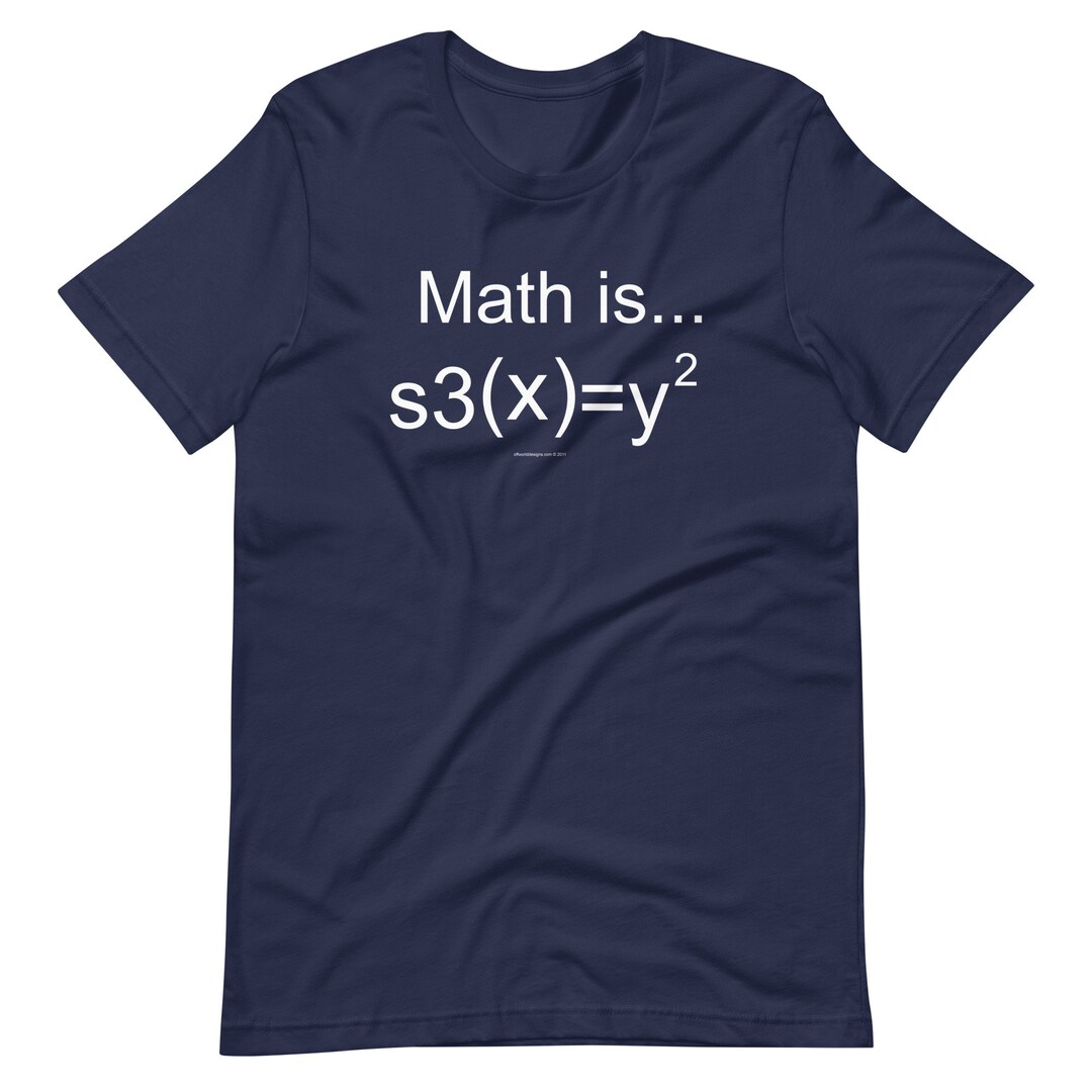 Math is Sexy, Funny Math Design Unisex T-shirt - Etsy
