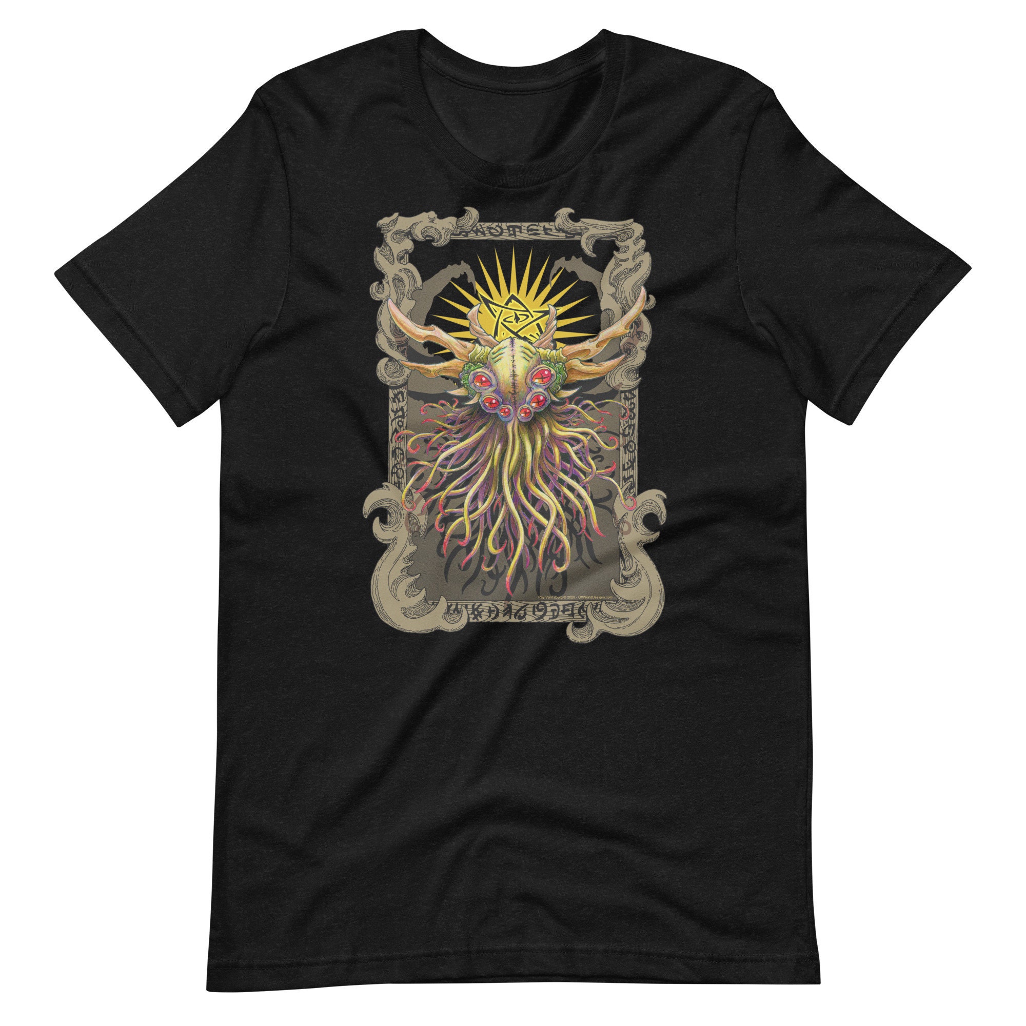 Cthulhu in Frame, Creepy Cthulhu Design, HP Lovecraft, Artist: Ray ...