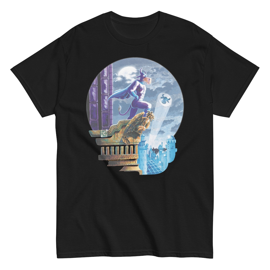 Cowman, Super Hero Striking a Pose on Top of a Building. - Etsy