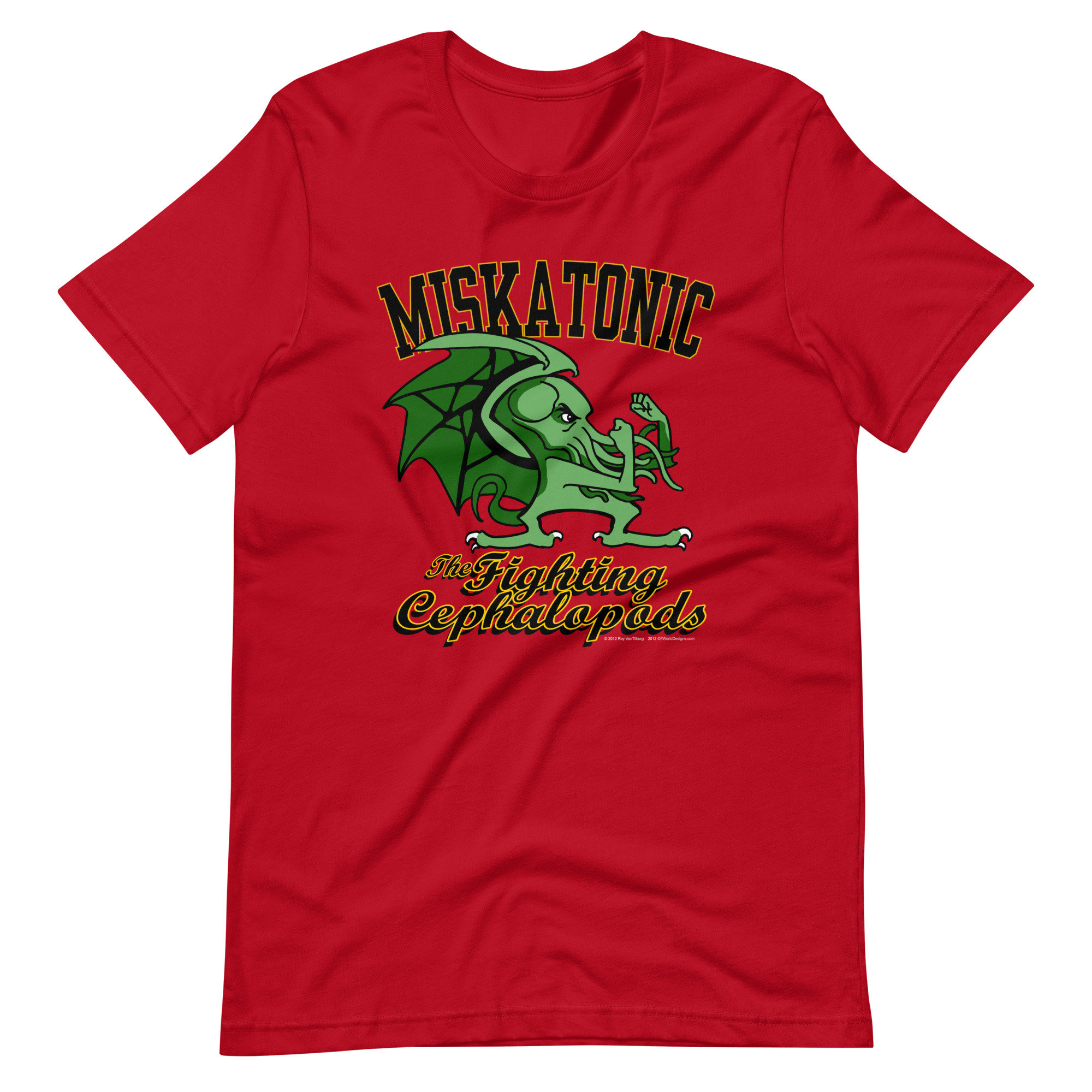 Fighting Cephalopods Miskatonic University Unisex T-shirt - Etsy
