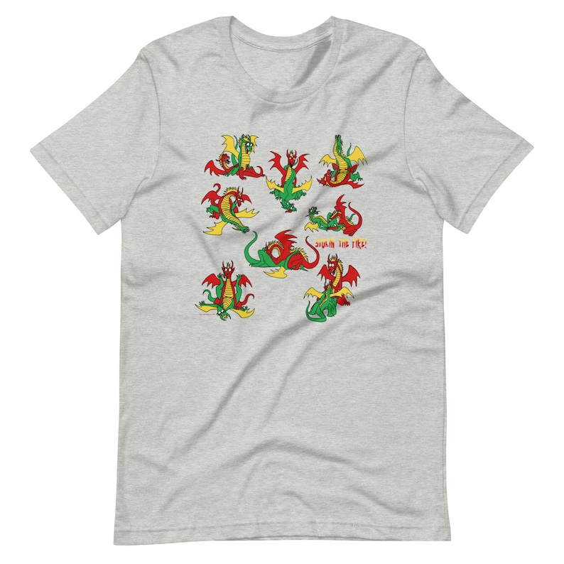 Stokin' the Fire! Karma Sutra for Dragons, Unisex T-shirt - Etsy