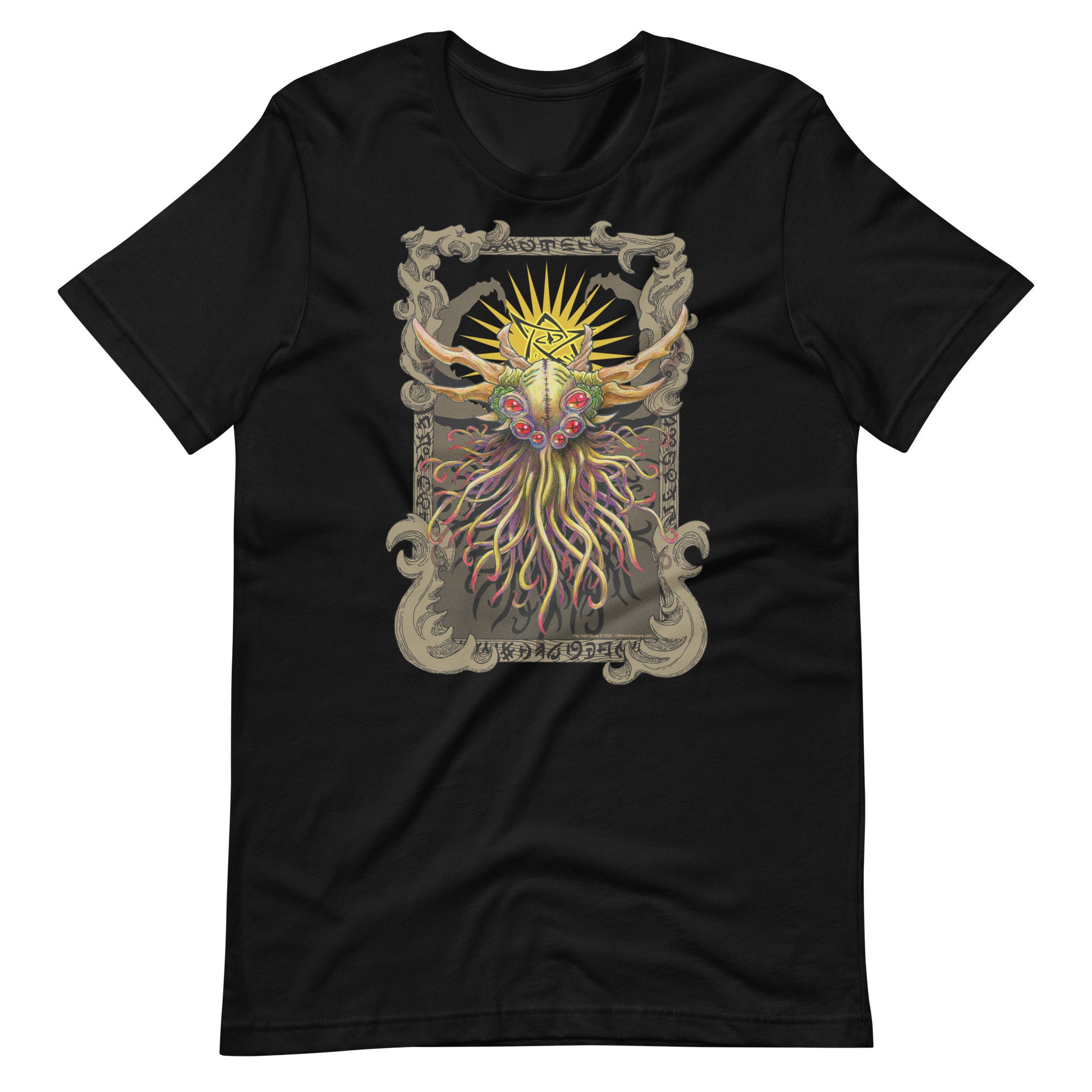 Cthulhu in Frame, Creepy Cthulhu Design, HP Lovecraft, Artist: Ray ...