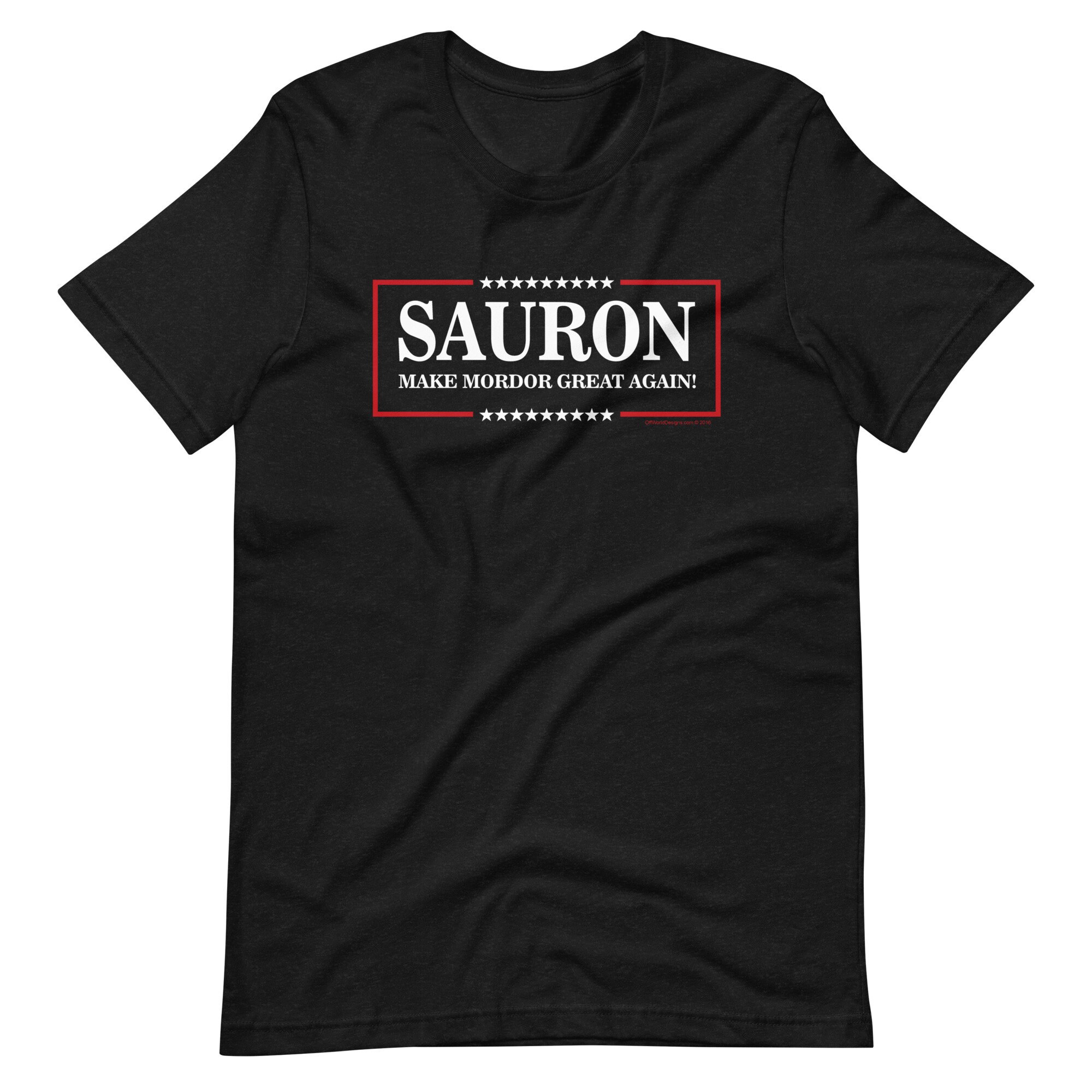 Make Mordor Great Again - Sauron, Unisex T-shirt - Etsy