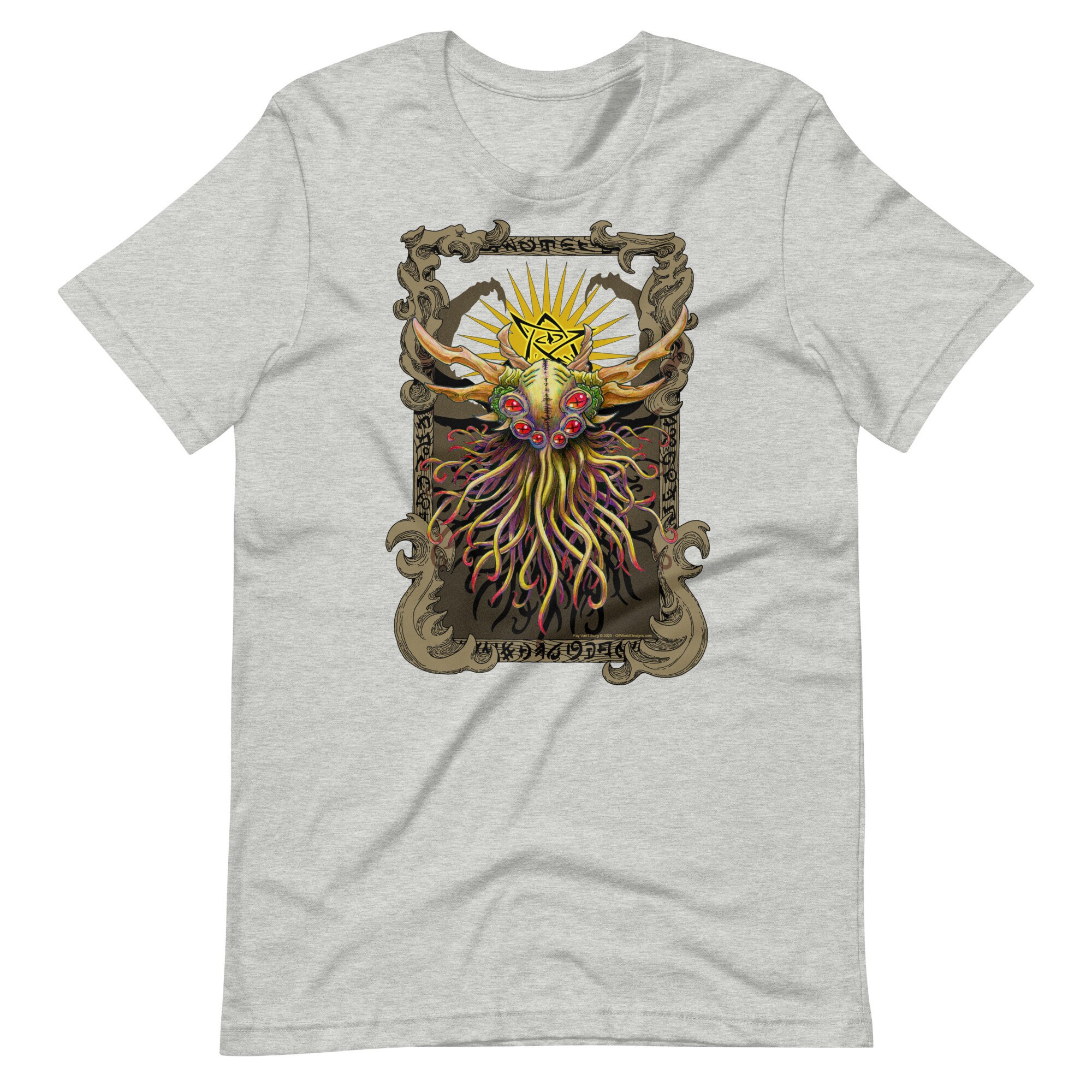 Cthulhu in Frame, Creepy Cthulhu Design, HP Lovecraft, Artist: Ray ...