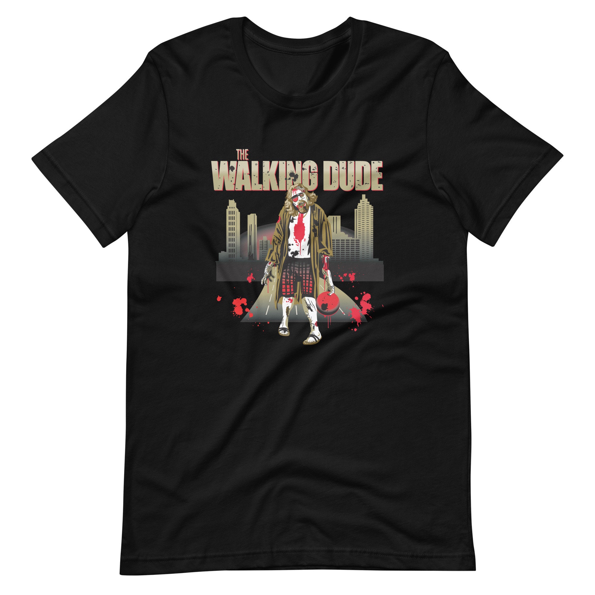 The Walking Dude, Zombie Big L. , Artist: Bradley Clopton, Short-sleeve ...