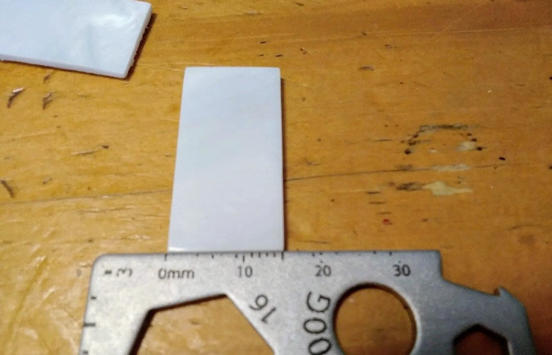 6 Pcs White Mother of Pearl Inlay Blanks - Etsy