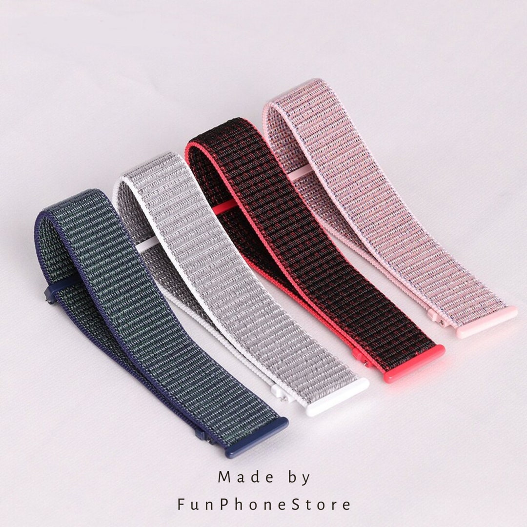 57 Colors Custom Nylon Loop Watch Band Weave for Xiaomi Garmin - Etsy ...