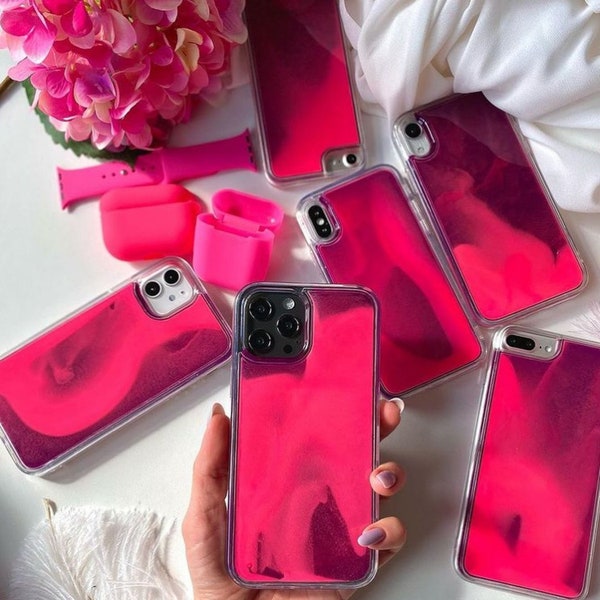 Neon iPhone Case - Etsy